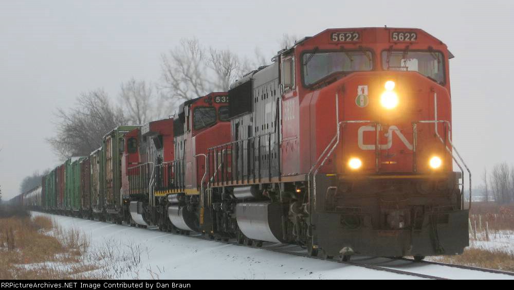 Heading north at speed